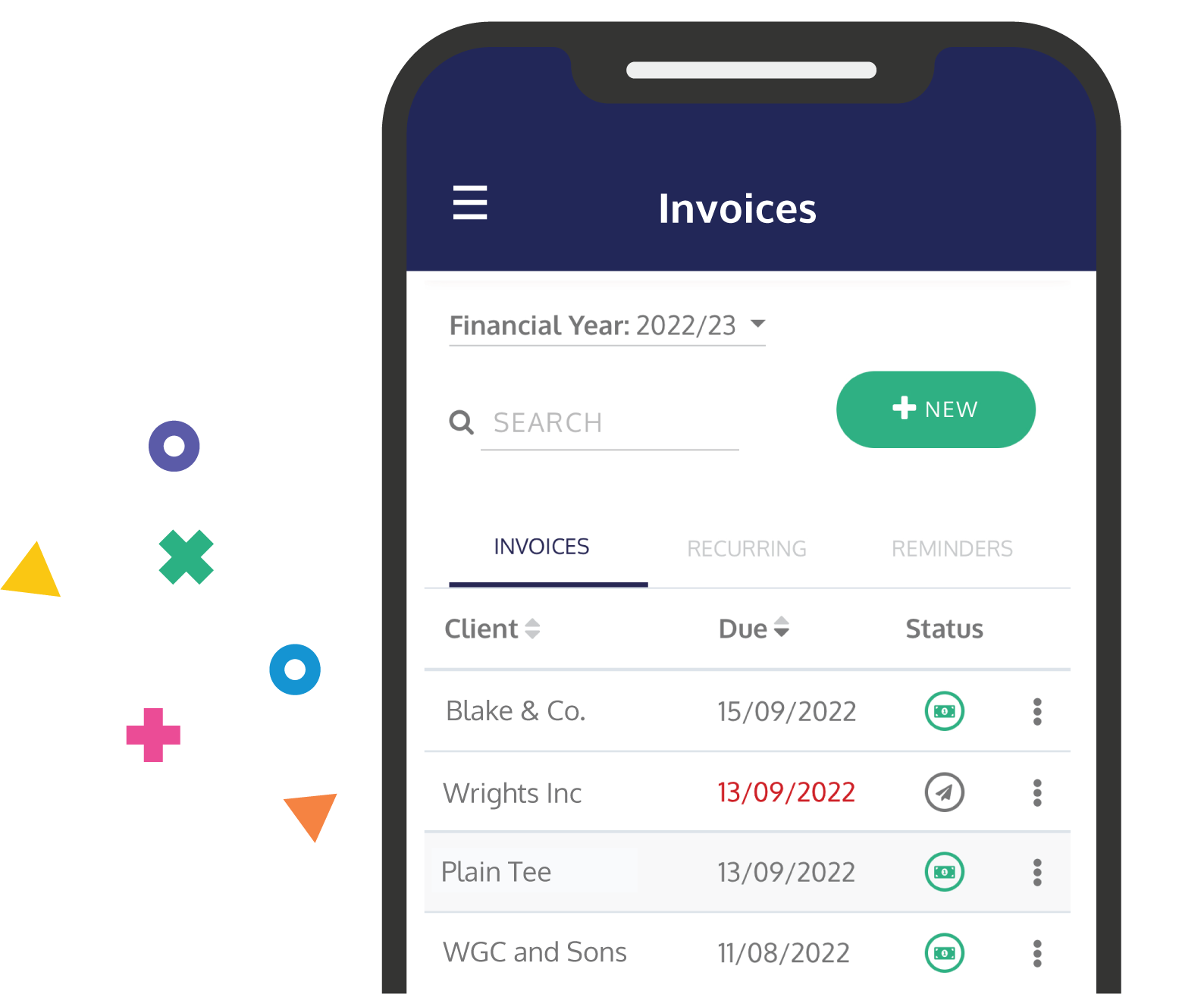 Easy invoicing for sole traders | Hnry - Never think about tax again